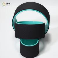 China PP TPE Yoga Back Roller Wheel 32*13cm Enhance Flexibility And Stability for sale