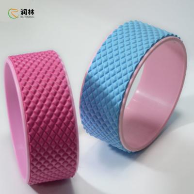 China Non Slip Material Yoga Wheel Backbend For Back Pain Stretching for sale