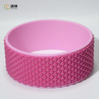 China 32*13cm Yoga Wheel Back Stretches PP Material for Help Back Aches for sale
