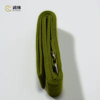 China General Fitness Yoga Straps With Loops Durable Polyester Cotton Material for sale