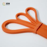 China 0.6lb Fitness Resistance Loop Band , 600*50*0.3mm elastic loop band for sale