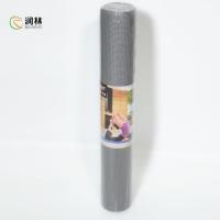 China Textured Non Slip PVC Fitness Mat Superb Resilience SGS Certified for sale