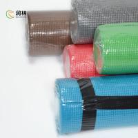 China single layer PVC Material Yoga Mat 173cm*61cm for Workout Routine for sale