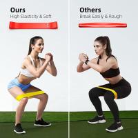 China 100% Natural Latex Stretch Exercise Workout Bands for sale