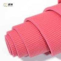 China GYM Exercise Single Layer PVC Yoga Mat Foldable Eco Friendly Colorful for sale
