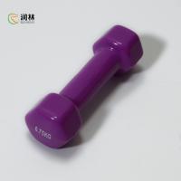 China Neoprene Coated Hexagon Shape Gym Dumbbell Set Non Slip For Men Women for sale
