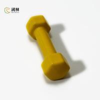 China Neoprene Coated Hexagon Shape Gym Dumbbell Set Non Slip For Men Women for sale