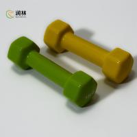 China Neoprene Coated Hexagon Shape Gym Dumbbell Set Non Slip For Men Women for sale
