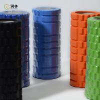 China Muscle Relaxation Medium Density Yoga Column Roller Multi color For Back Stretching for sale