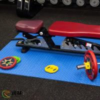 China Home Gym EVA Foam Fitness Floor Mat Durable Interlocking Customized Size for sale