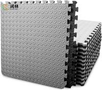 China Home Gym EVA Foam Fitness Floor Mat Durable Interlocking Customized Size for sale