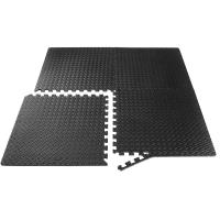 China Piso Tatami EVA Foam Floor Puzzle Carpet Grey Geometric Stylish Baby Triangle for sale