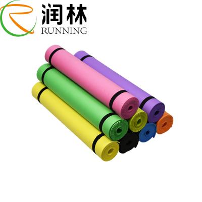 China Non Toxic Anti Slip Foam Eva Yoga Mat 173x61 183x61 Cm for sale