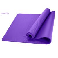 China Four Pieces Suit Thick Gymnastics Fitness Yoga Mat Non Toxic Pink 10mm for sale