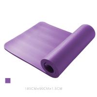 China Four Pieces Suit Thick Gymnastics Fitness Yoga Mat Non Toxic Pink 10mm for sale