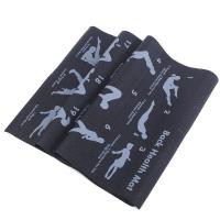 China Eco Friendly Custom Printing PVC Yoga Mat Wear Resistant for sale