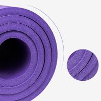 China High Elastic NBR Thick Anti Slip Yoga Mat Light Weight 10mm Large For Women for sale