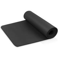 China OEM Solid Color Fitness NBR Yoga Mat 183cm 10mm For Pilate Exercise for sale