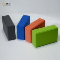 China Print LOGO Fitness Eva Foam Yoga Brick for Muscles Building 23cm*15cm*7.5cm for sale