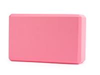 China Soft EVA Foam Yoga Block Non Slip Pink Purple Blue Color for sale