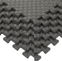 China Multipurpose Exercise Puzzle EVA Fitness Floor Mat Interlocking Anti Fatigue for sale