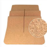 China Brown Cork Fitness Yoga Mat For Yoga Exercise for sale