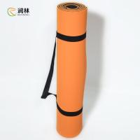 China Pilates Fitness Yoga Mat TPE Material Non Slip SGS Certified Thick 1/4