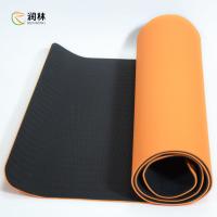 China Pilates Fitness Yoga Mat TPE Material Non Slip SGS Certified Thick 1/4