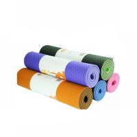 China Pilates Exercise TPE Fitness Yoga Mat Anti Slip Anti Tear for sale