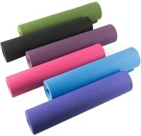 China Pilates Exercise TPE Fitness Yoga Mat Anti Slip Anti Tear for sale