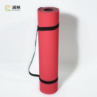 China Pilates Fitness TPE Yoga Mat Anti Tear Non Slip with Alignment Marks for sale