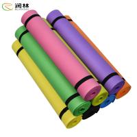 China Home Gym Fitness EVA Yoga Mat Exercise Foldable Anti Slip 3mm 10mm Thickness for sale
