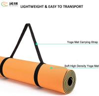China Home Folding TPE Yoga Mat Non Slip Work Out for sale