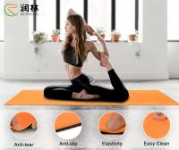 China Home Folding TPE Yoga Mat Non Slip Work Out for sale