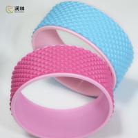 China TPE Balance Yoga Back Wheel Roller Circle Ring Strong Roller Back Stretcher for sale