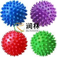 China Spiked Yoga Massage Ball for Plantar Fasciitis , Trigger Point Therapy for sale