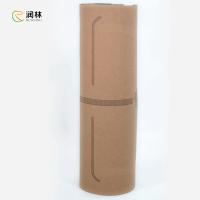 China Natural Kids Brown Cork Yoga Mat Strap Cover Set Eco Friendly for sale