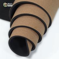 China Natural Kids Brown Cork Yoga Mat Strap Cover Set Eco Friendly for sale