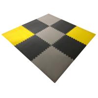 China Solid Color EVA Material Interlocking Floor Mats Gym Tatami For Body Training for sale