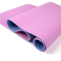 China OEM TPE Yoga Mat Recyclable Eco Friendly 4mm 6mm 8mm 10mm 183cm for sale