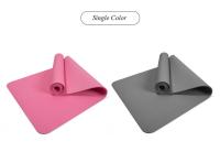 China OEM TPE Yoga Mat Recyclable Eco Friendly 4mm 6mm 8mm 10mm 183cm for sale
