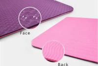 China Outdoor Travel Tpe Yoga Mat With Custom Printing / Color / Thickness / Logo for sale