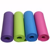 China High Density Gym Exercise Nbr Yoga Mat Washable Eco Friendly 10mm for sale