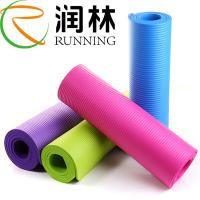 China High Density Gym Exercise Nbr Yoga Mat Washable Eco Friendly 10mm for sale