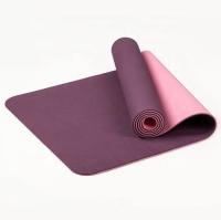 China Outdoor Travel Tpe Yoga Mat With Custom Printing / Color / Thickness / Logo for sale