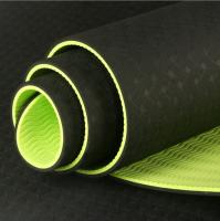 China Outdoor Travel Tpe Yoga Mat With Custom Printing / Color / Thickness / Logo for sale
