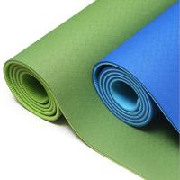 China Outdoor Travel Tpe Yoga Mat With Custom Printing / Color / Thickness / Logo for sale