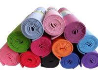 China Custom Printed Eco Yoga Mats Roller Camping Mats 173cm * 61cm / 183cm * 61cm for sale