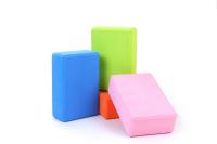 China Custom Recycled Yoga Block Pure Color Balance And Support Improve Strength for sale
