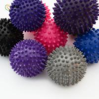China PVC Rolling Yoga Spiky Massage Ball For Hand Foot Soles Sensory Training for sale